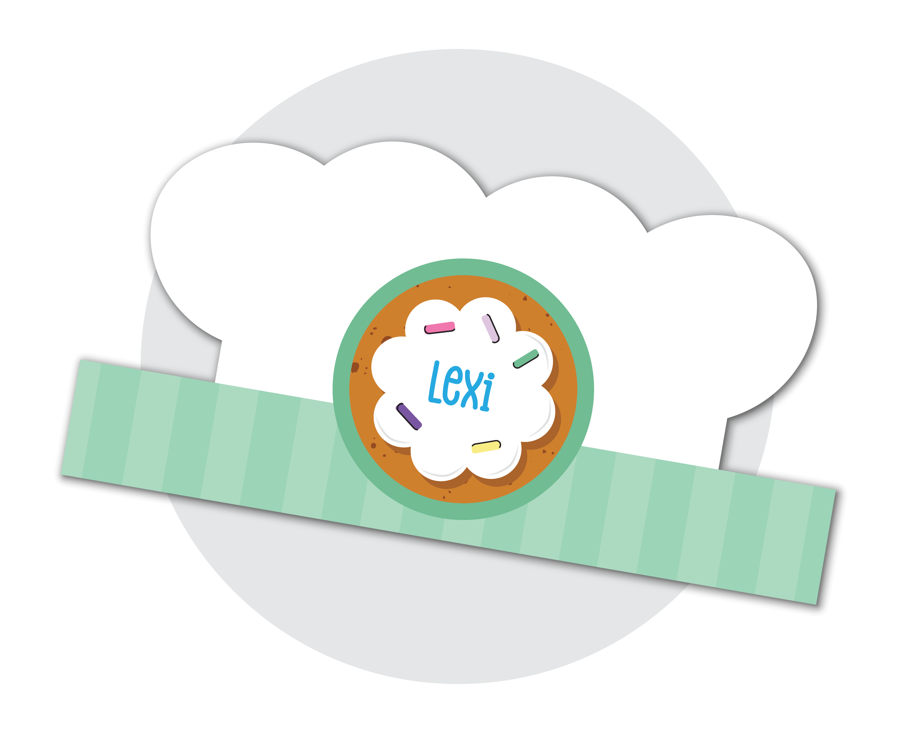 Baking Party Printable Chef Hat